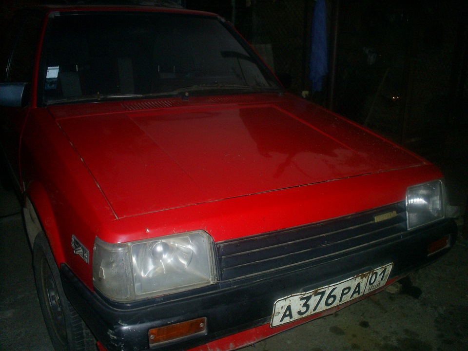 Мазда — в таком виде ее купил — Mazda 323 II, 1,5 л, 1984 года ...