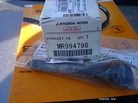 MR994798 ШЕСТЕРНЯ НИЖНЯЯ, РЕМНЯ ГРМ Mitsubishi | Запчасти на DRIVE2