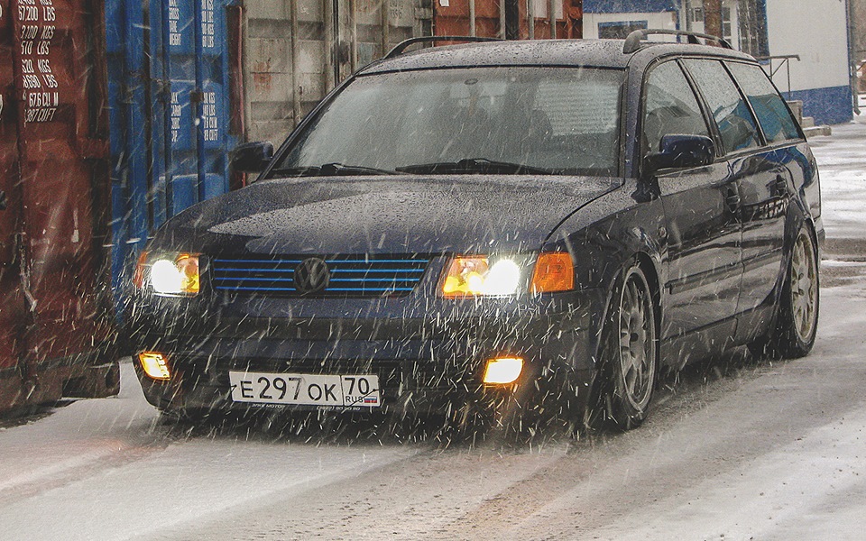Фотокарточки с нынешним видом — Volkswagen Passat Variant (B5), 1,8 л ...