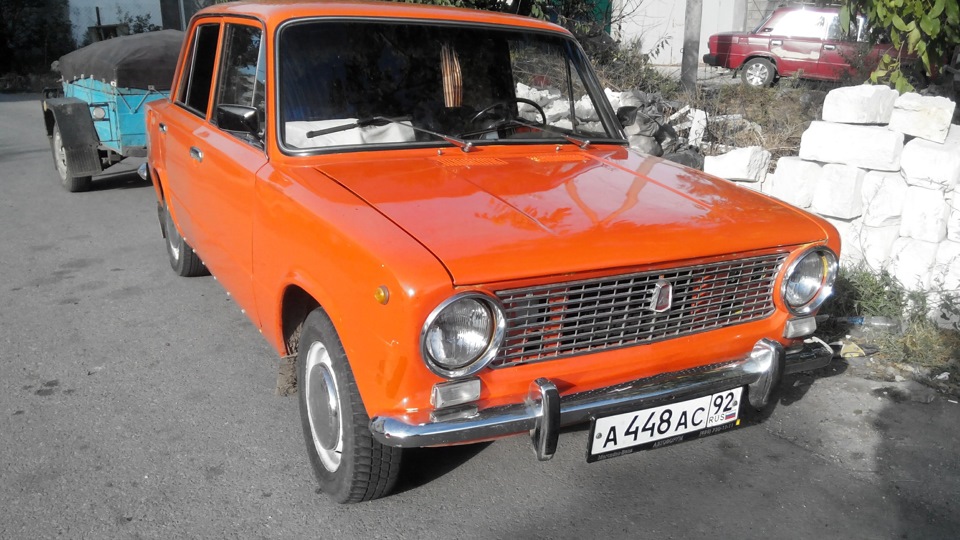 Lada 2101 1.2 бензиновый 1975 | Апельсиновая на DRIVE2