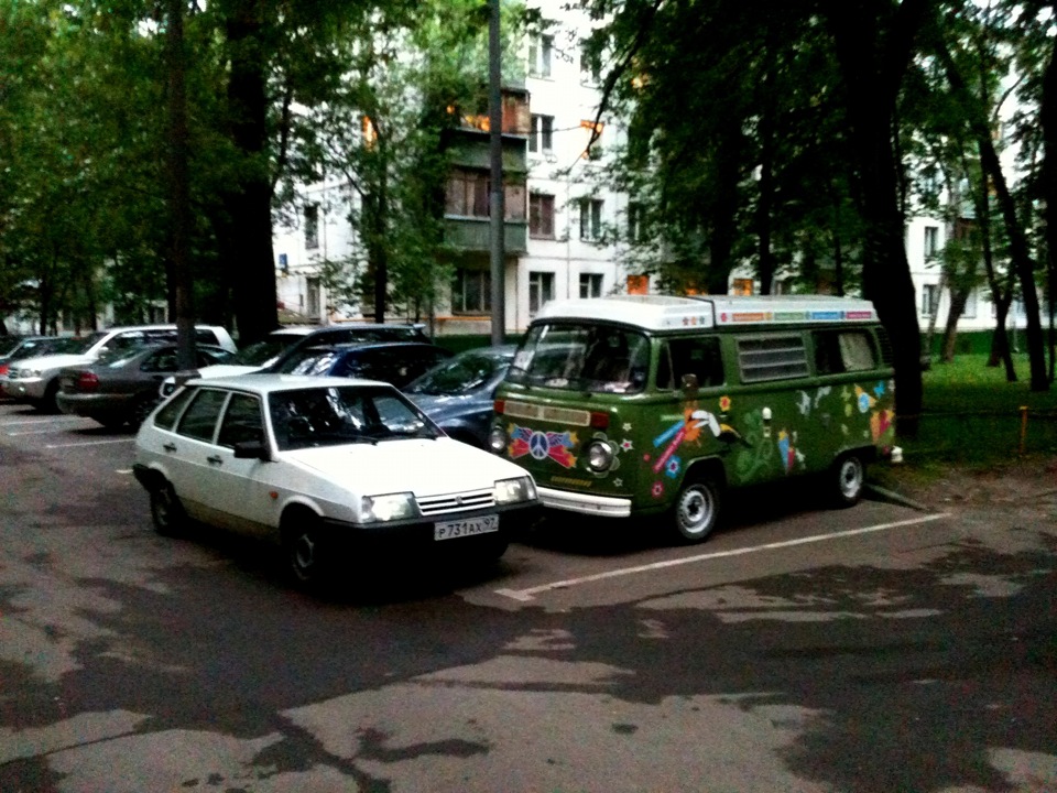 Bus t2 — Lada 21093, 1,5 л, 1996 года | просто так | DRIVE2