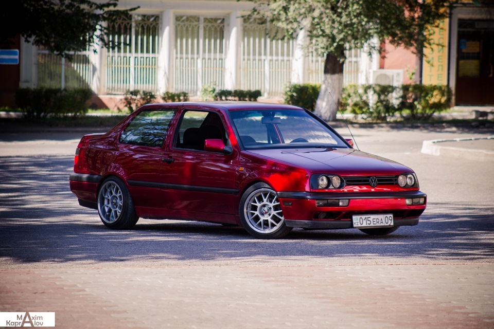 Photoset (Candy Red Coupe) — Volkswagen Golf Mk3, 1,6 л, 1993 года ...