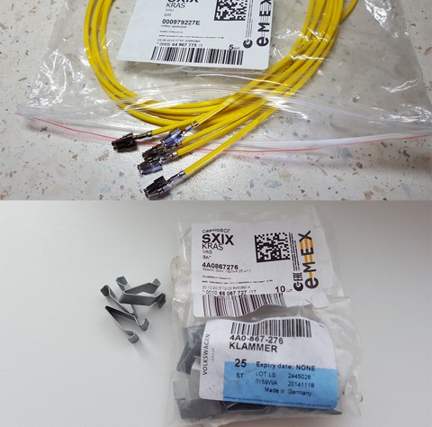 4A0867276 Зажим VAG | Запчасти на DRIVE2