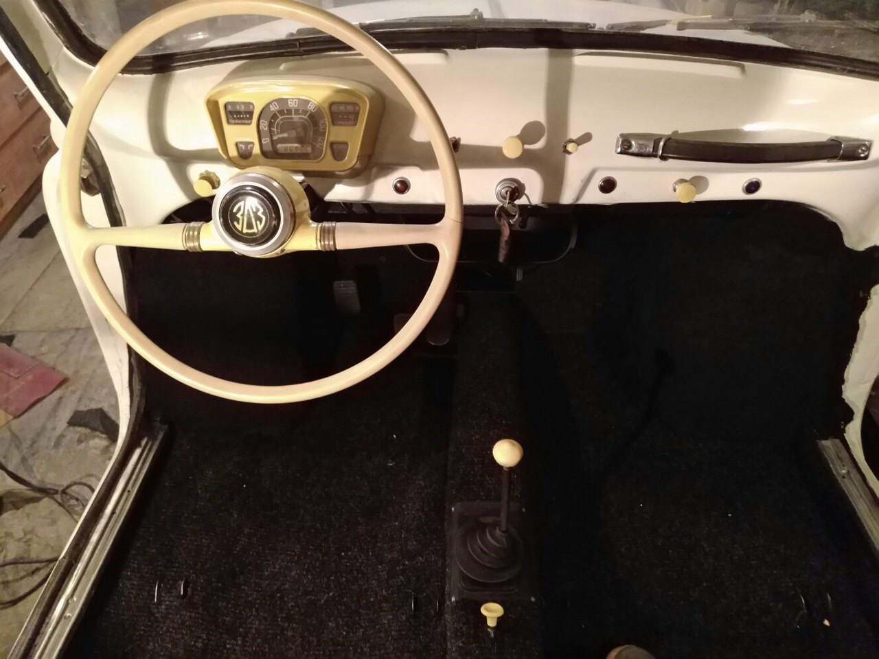 Ковролин на пол — ЗАЗ 965, 1,1 л, 1968 года | своими руками | DRIVE2