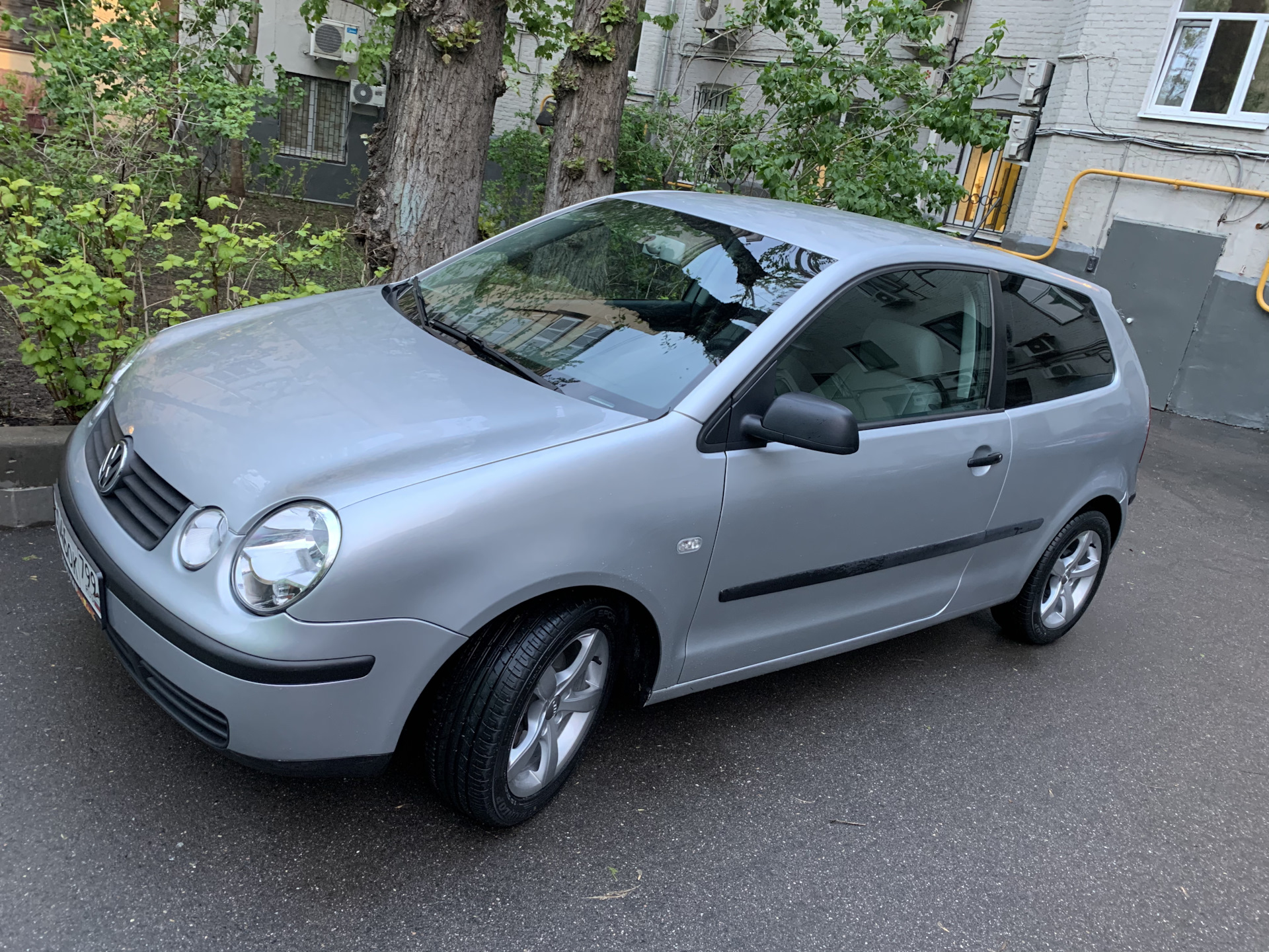 Новые диски от Audi A1 — Volkswagen Polo Hatchback Mk4, 1,2 л, 2004 ...