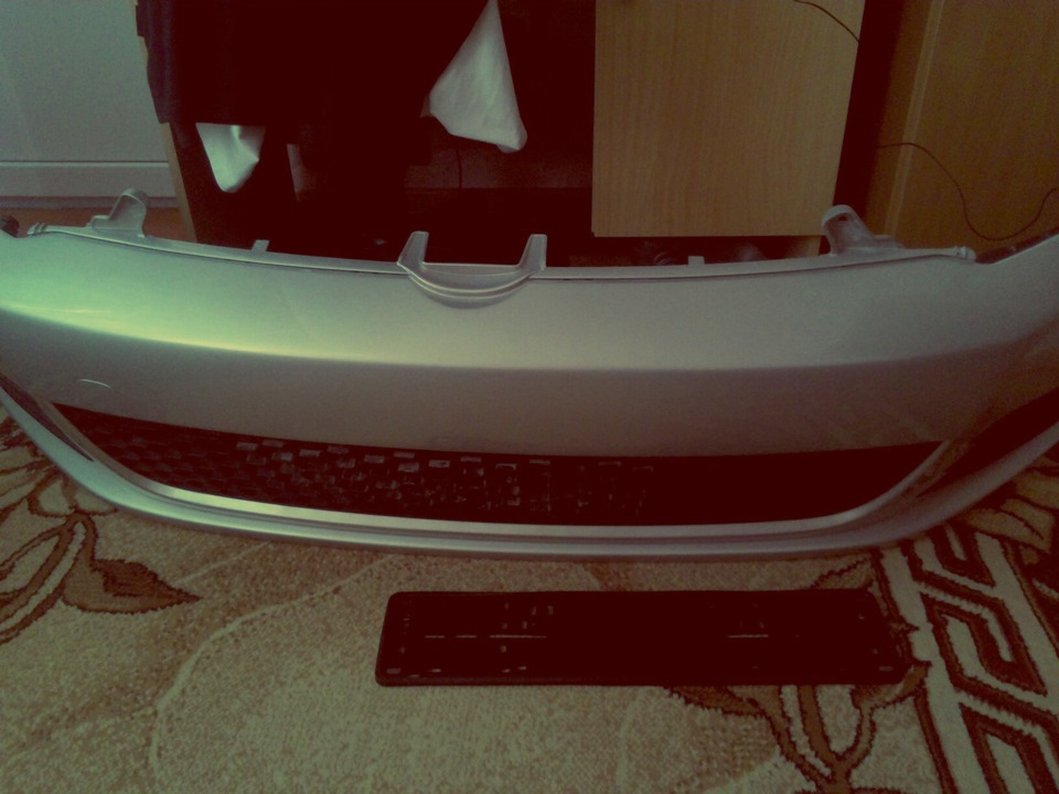 Передний бампер Gti — Volkswagen Golf GTI Mk6, 1,6 л, 2012 года ...