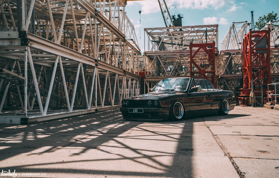 BMW e30 325 Cabrio 1991 — TIME4BMW — Сообщество «Stanced» на DRIVE2