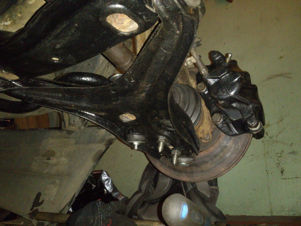 Передняя подвеска финальная часть! — Audi 90 (B2), 2,2 л, 1985 года ...