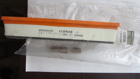165469466R Картридж воздушного фильтра RENAULT | Запчасти на DRIVE2