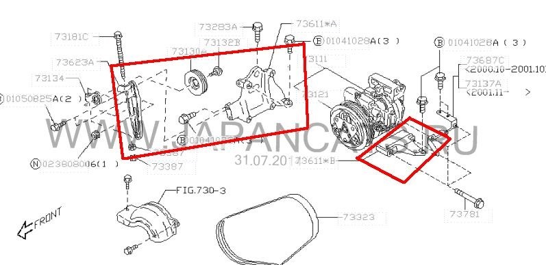 Куплю кронштей кондиционера — Сообщество «Subaru Impreza (GC,GF,GL)» на ...