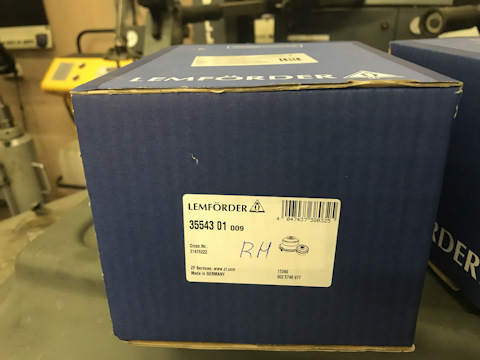 3554301 Сайлентблок рычага подвески LEMFORDER | Запчасти на DRIVE2