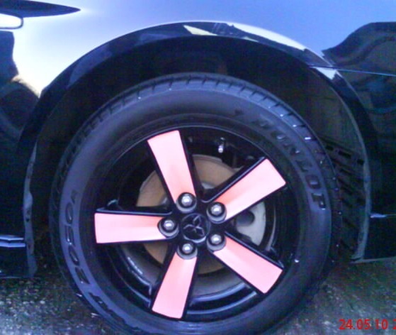 Светящиеся диски — Mitsubishi Lancer X, 2,4 л, 2009 года | тюнинг | DRIVE2