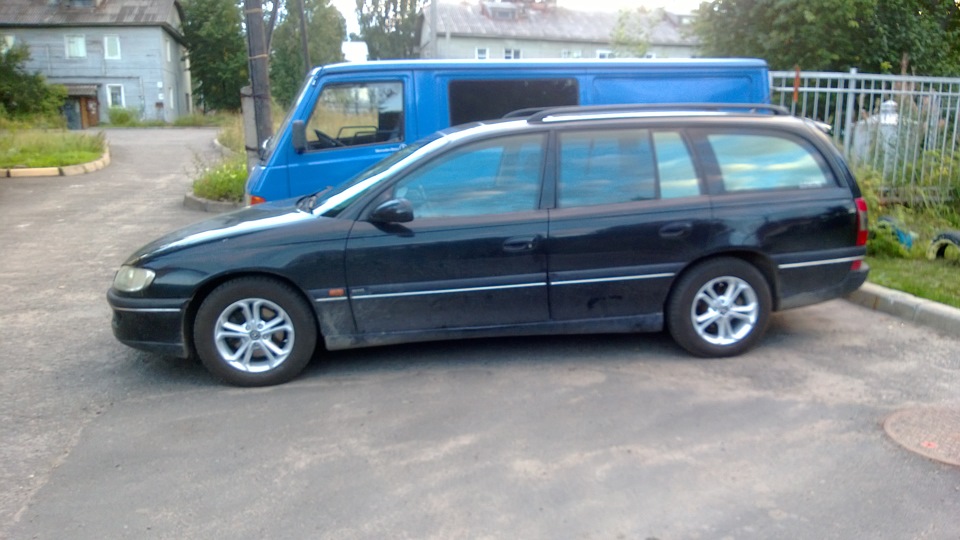 Запись временная, нужна помощь) ищу пружину. — Opel Omega B, 2,5 л ...