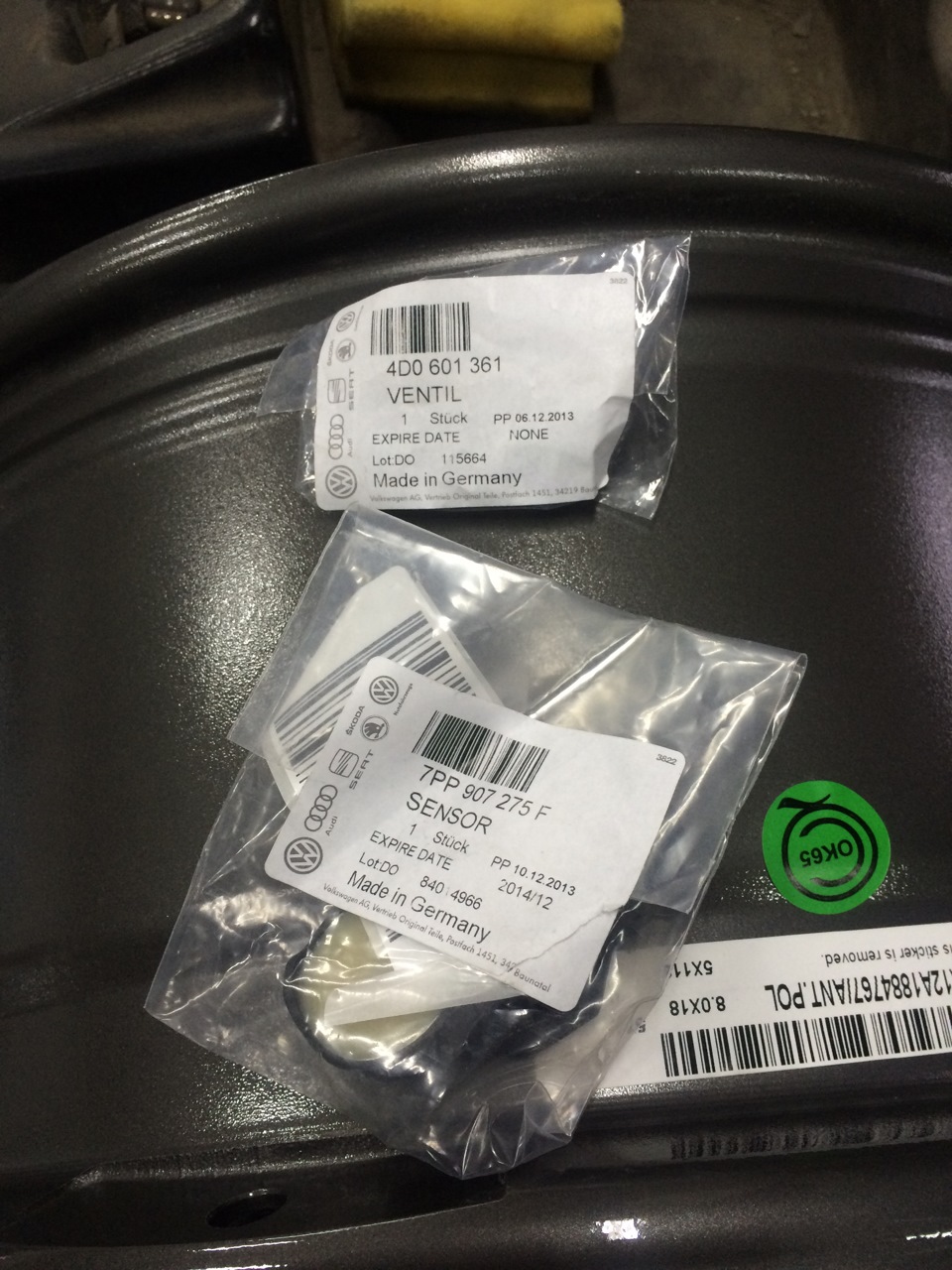 4D0601361 Клапан, металлически VAG | Запчасти на DRIVE2