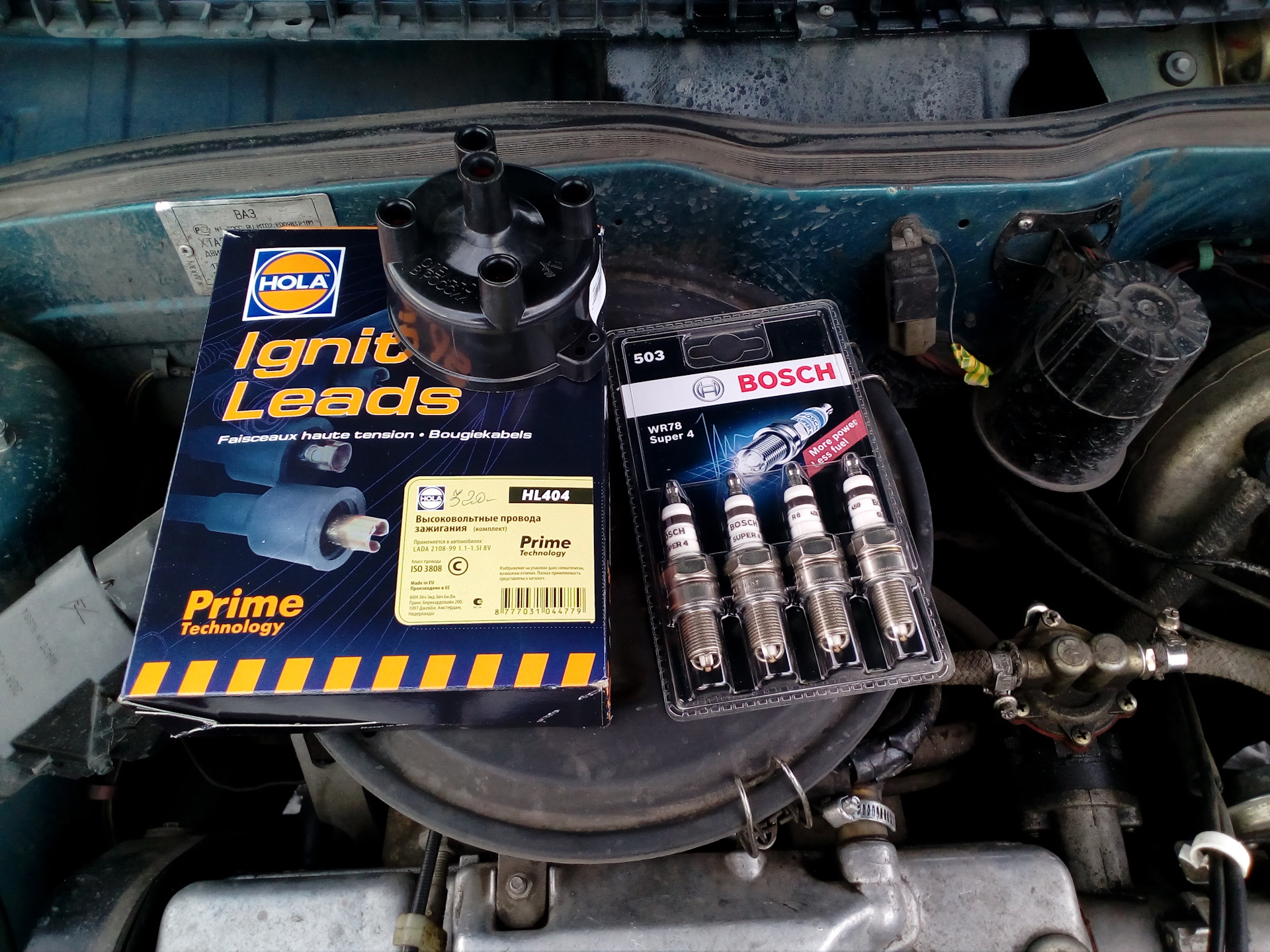 Замены в системе зажигания. — Lada 21099, 1,5 л, 2000 года | расходники ...