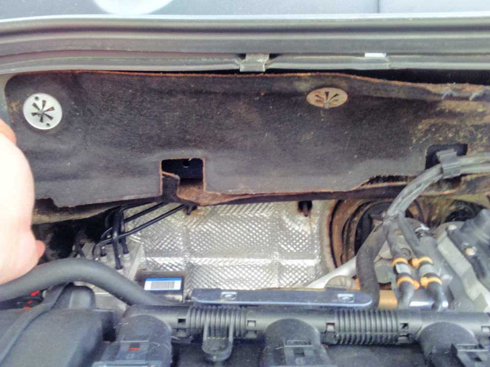 Тяги переключения передач МКПП — Volkswagen Passat B6, 2 л, 2008 года ...