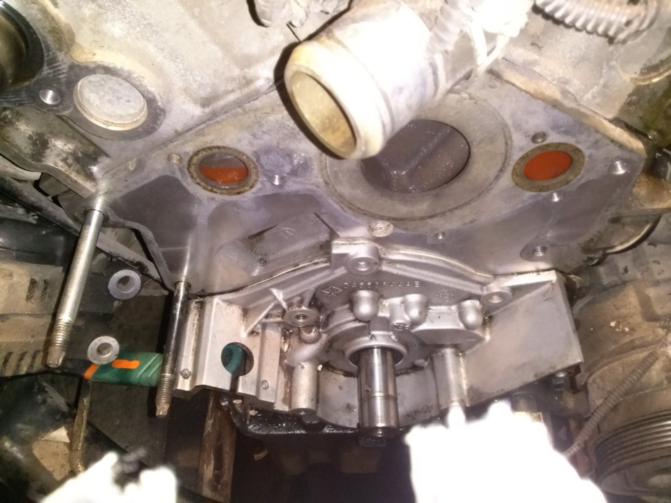 Комплект ГРМ — Chrysler 300C (1G), 3,5 л, 2005 года | своими руками ...