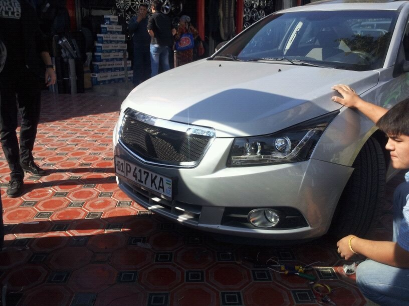 Меняем Решетку Радиатора — Chevrolet Cruze (1G), 1,6 л, 2008 года ...
