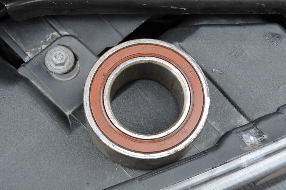 Замена подшипника муфты кондиционера — Jeep Grand Cherokee (WJ), 4,7 л ...