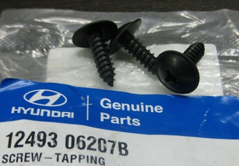 1249306207B ВИНТ-САМОРЕЗ D=3ММ KIA HYUNDAI | Запчасти на DRIVE2