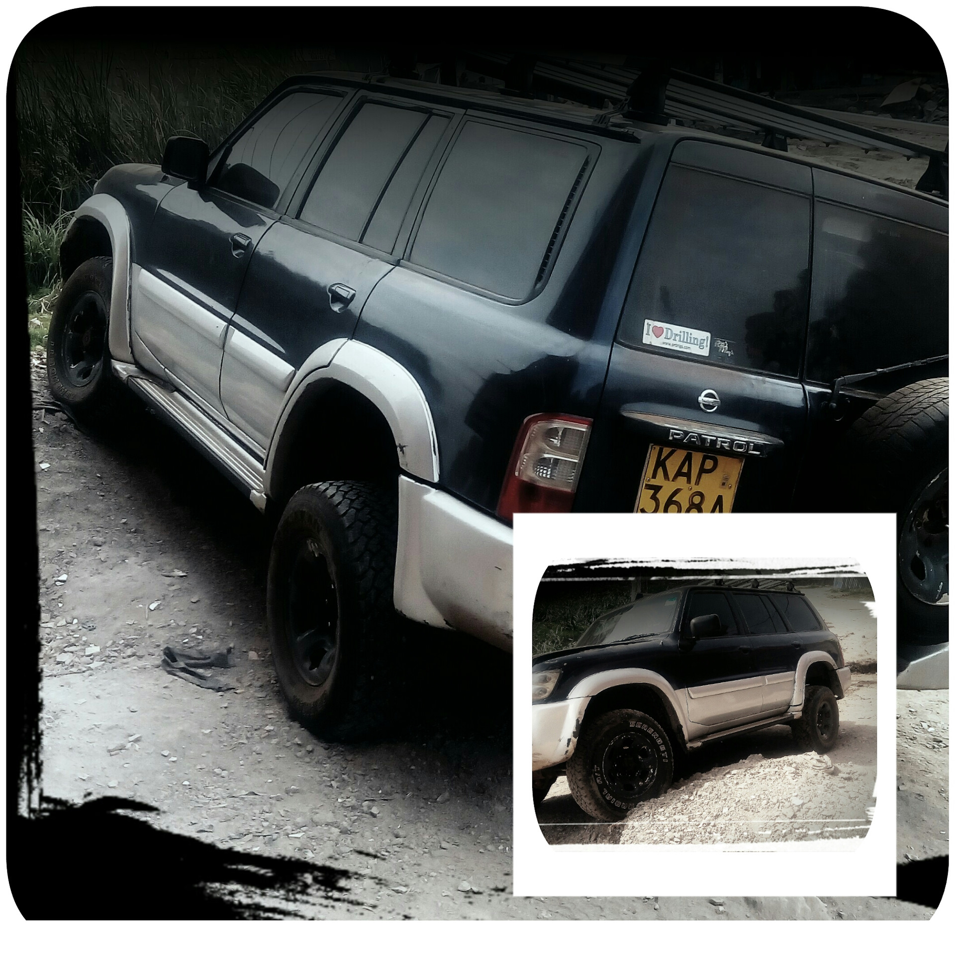 Trying out flexing — Nissan Patrol (Y61), 3 л, 2001 года | фотография ...