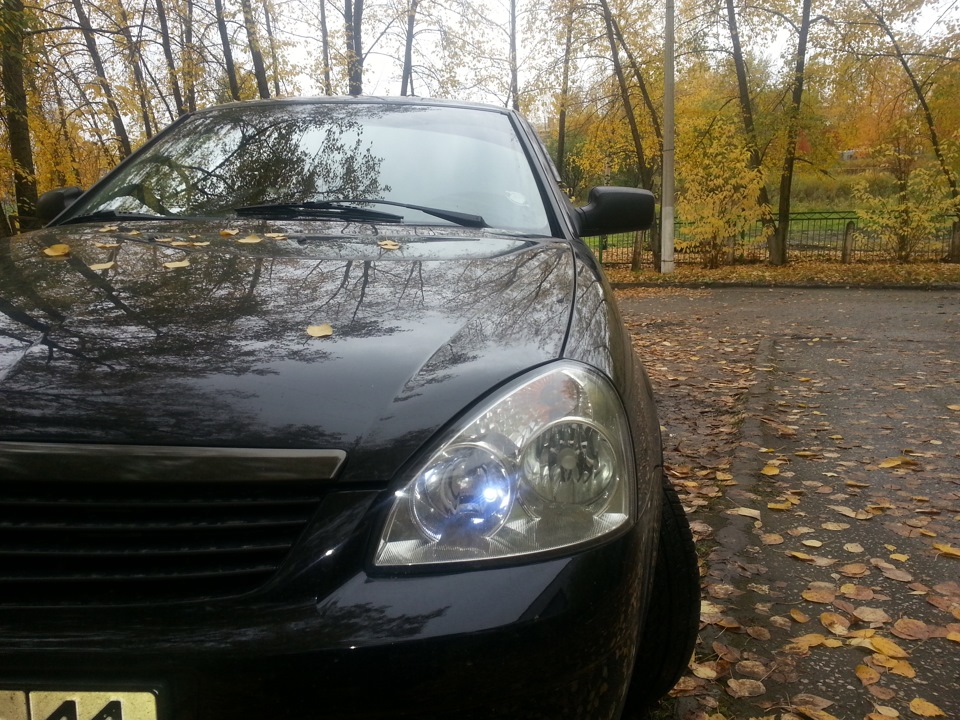 Сабли в "блэк" — Lada Приора седан, 1,6 л, 2011 года | стайлинг | DRIVE2
