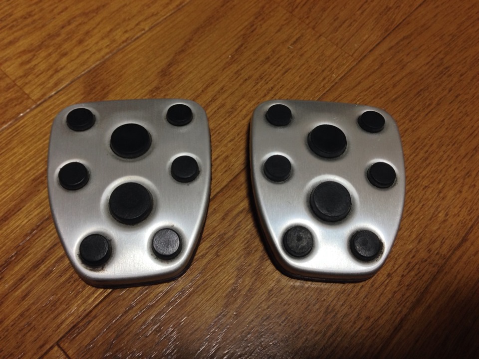 Накладки на педали — Subaru Forester (SG), 2 л, 2007 года | аксессуары ...