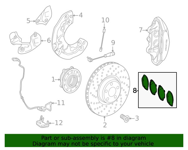 A0004209400 Комплект колодык тормозных 4шт Mercedes | Запчасти на DRIVE2