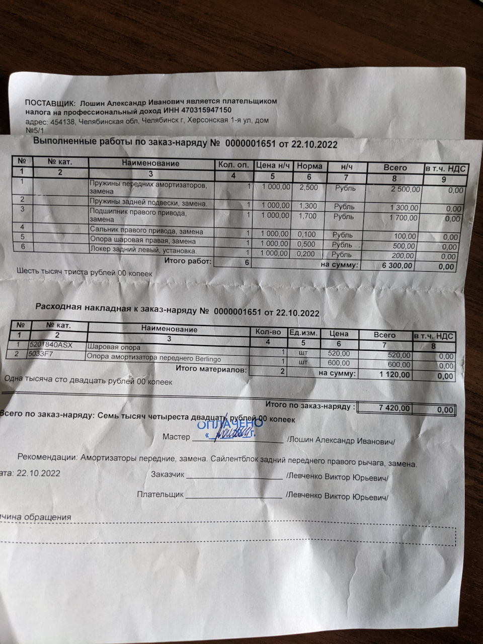 5033F7 Чашка амортизатора Peugeot Citroen | Запчасти на DRIVE2