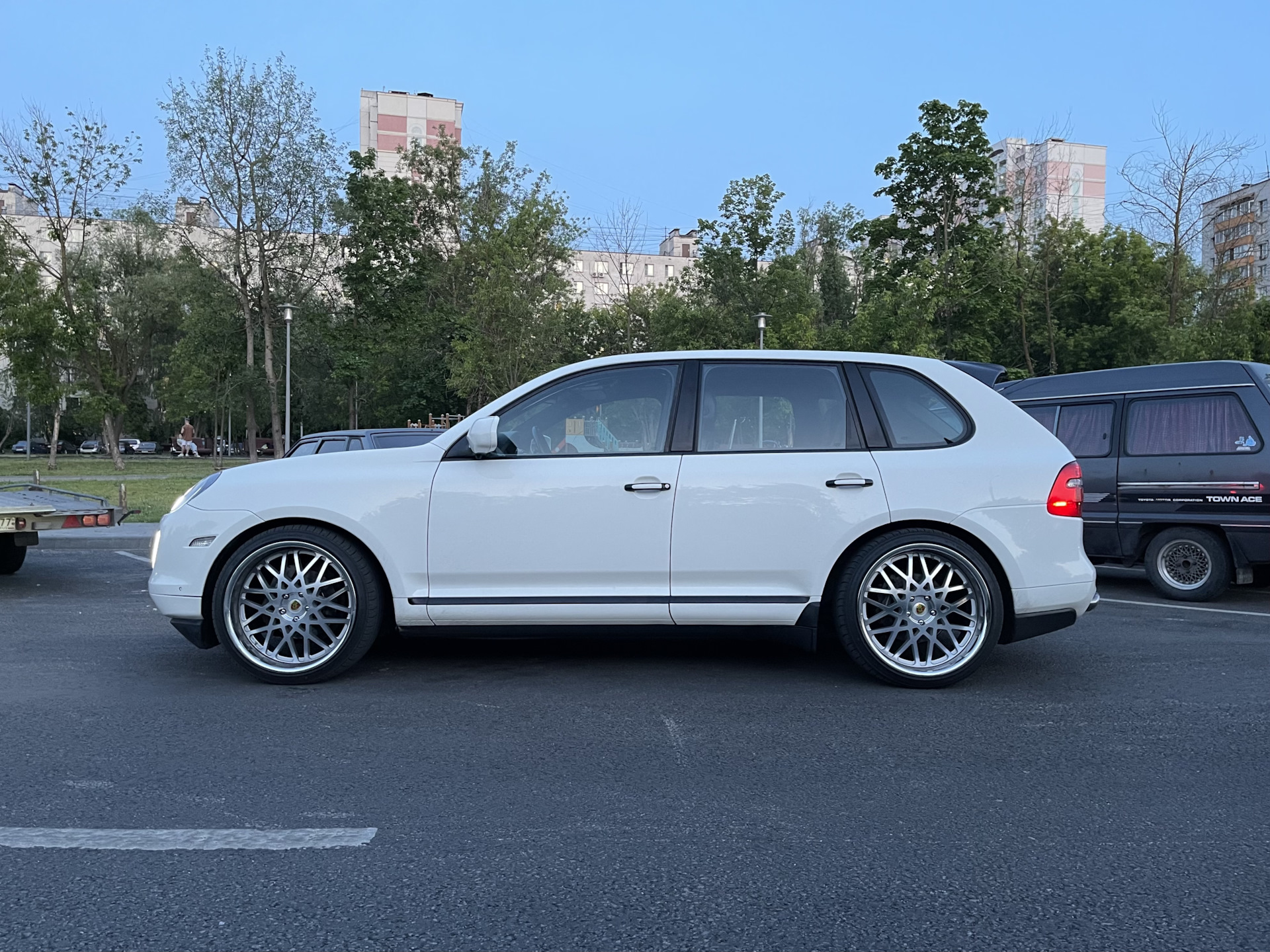 Rotiform 10JxR22 ET35 — Porsche Cayenne (1G) 955/957, 3 л, 2010 года ...