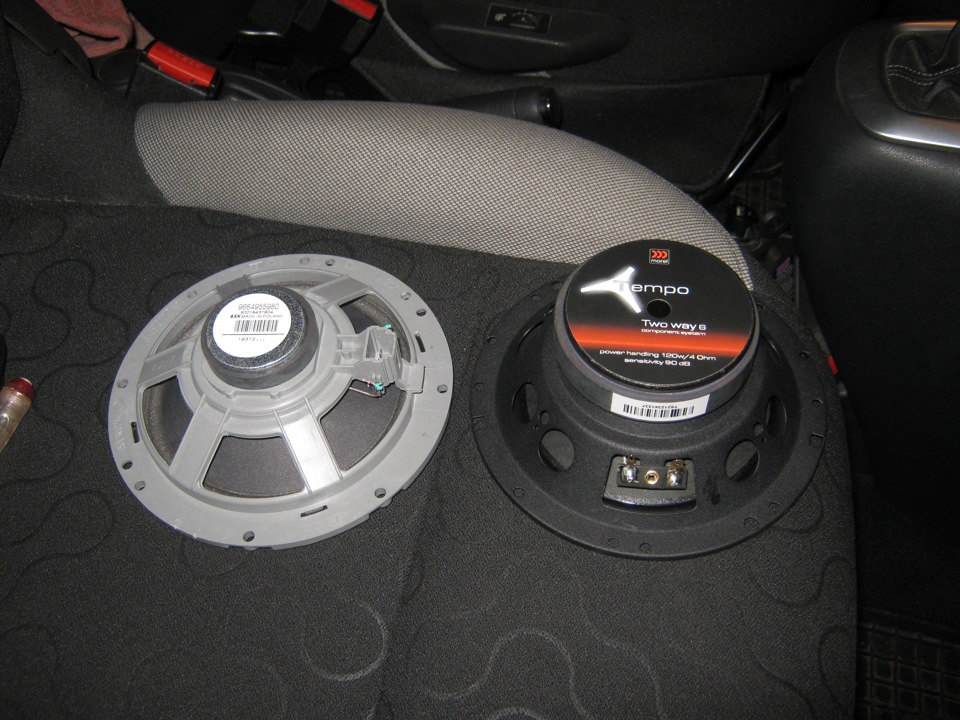 Morel Tempo 6 или замена передних динамиков. — Citroen C3 Picasso, 1,6 ...