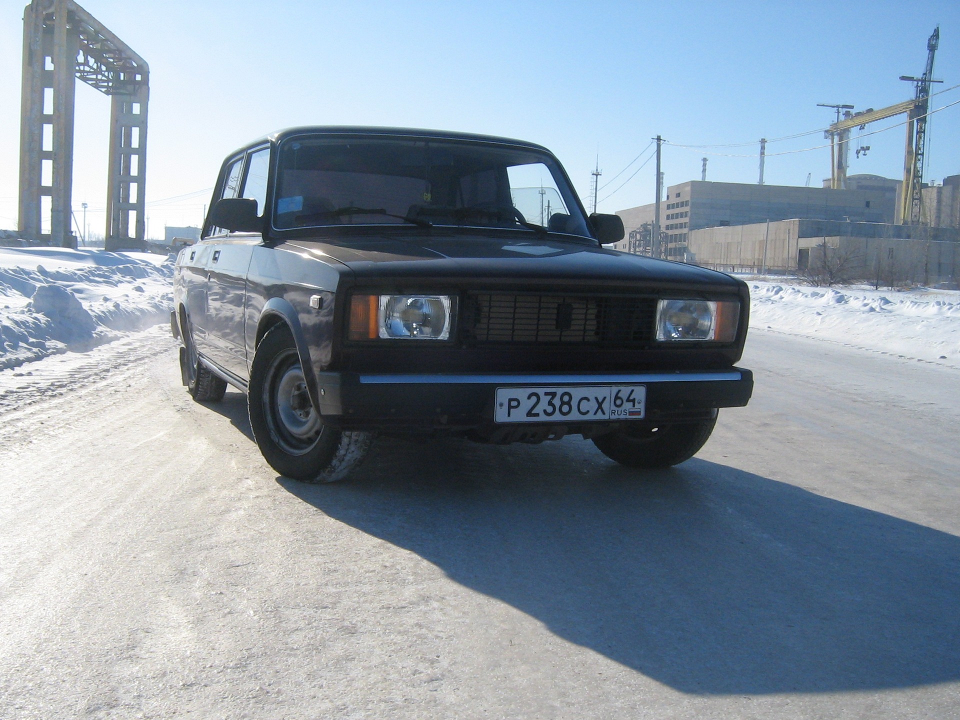 После занижения — Lada 2105, 1,5 л, 2005 года | фотография | DRIVE2