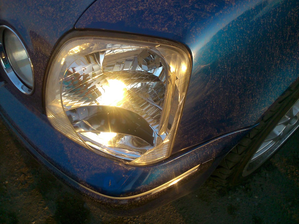 Первое ДТП. И, надеюсь, последнее. — Toyota Progres, 3 л, 1998 года ...