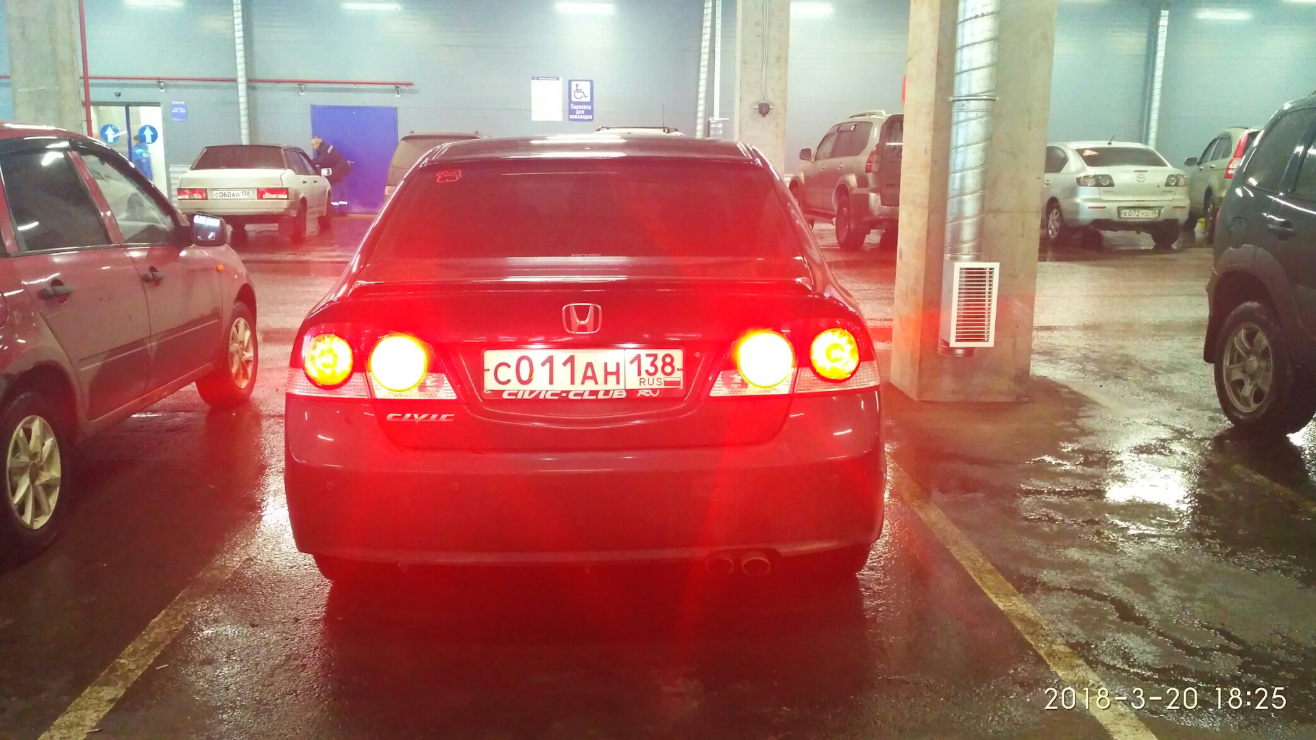 И я туда же — Honda Civic 4D (8G), 1,8 л, 2007 года | тюнинг | DRIVE2