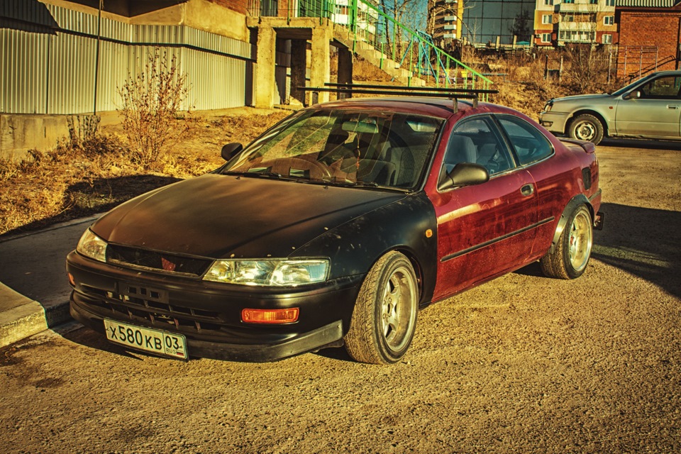 Custom Roof Rack — Toyota Corolla Levin (AE100/101), 1,6 л, 1993 года ...