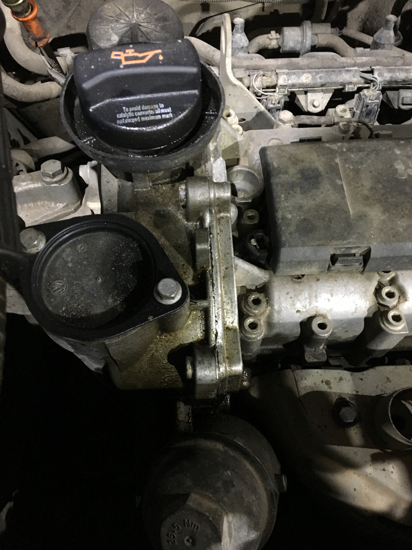 Масляное мусорное ведро. Маслоотделитель, сепаратор долой! — Skoda ...