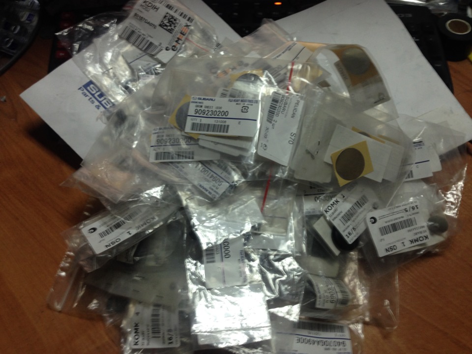 Заглушки кузова…не, не слышал! — Subaru Impreza WRX STI (GD), 2,4 л ...