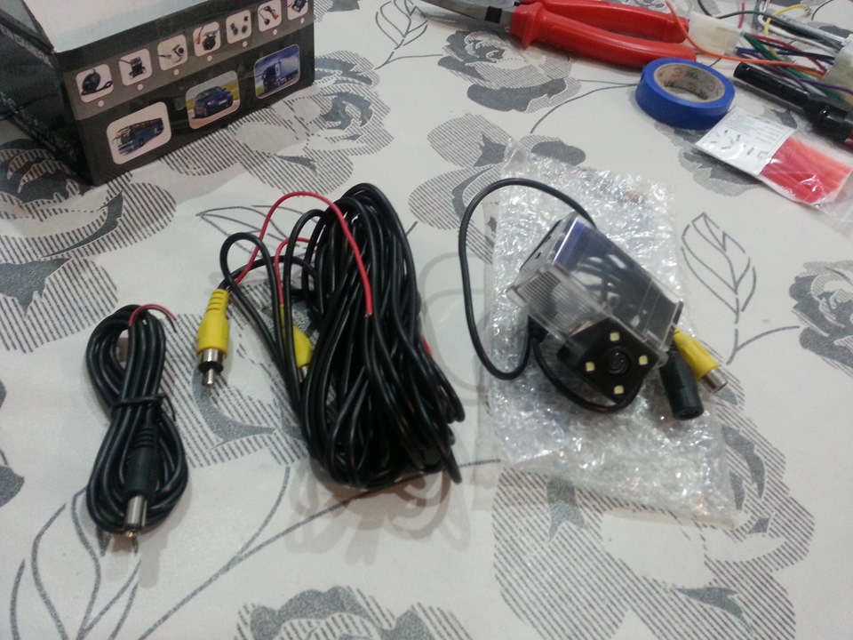 Камера заднего вида — Toyota Corolla (140/150), 1,6 л, 2008 года | электроника | DRIVE2