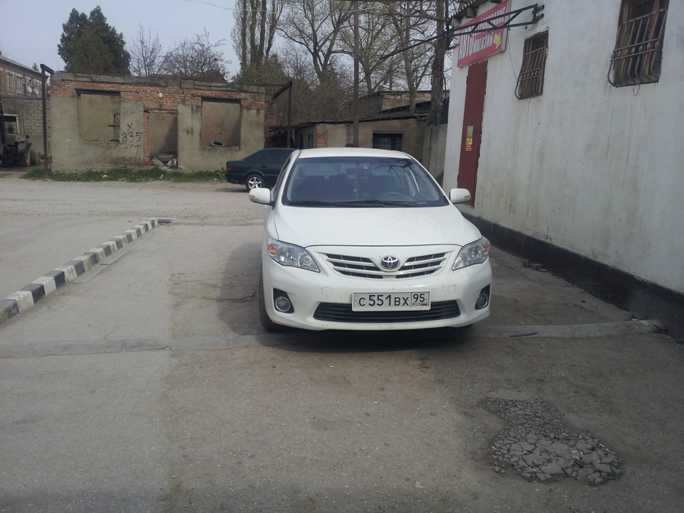 мойка щетками — Toyota Corolla (140/150), 1,6 л, 2011 года | мойка | DRIVE2