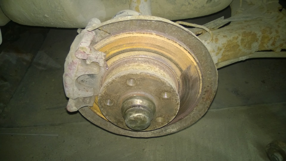 Снял суппорт и ужаснулся! — Volkswagen Golf Mk3, 2,8 л, 1992 года ...