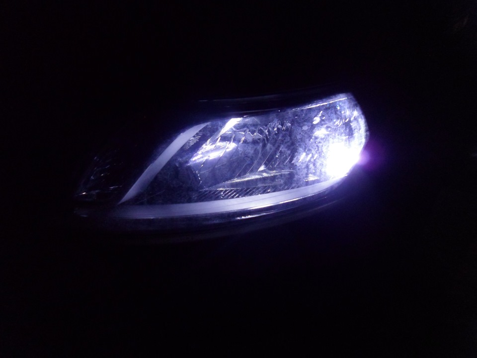 Замена на диодные лампочки — KIA Rio 5-door (3G), 1,6 л, 2012 года ...
