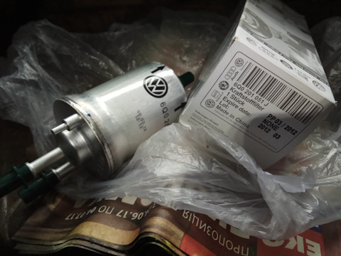 6Q0201051J Топливный фильтр с регулятором VAG | Запчасти на DRIVE2