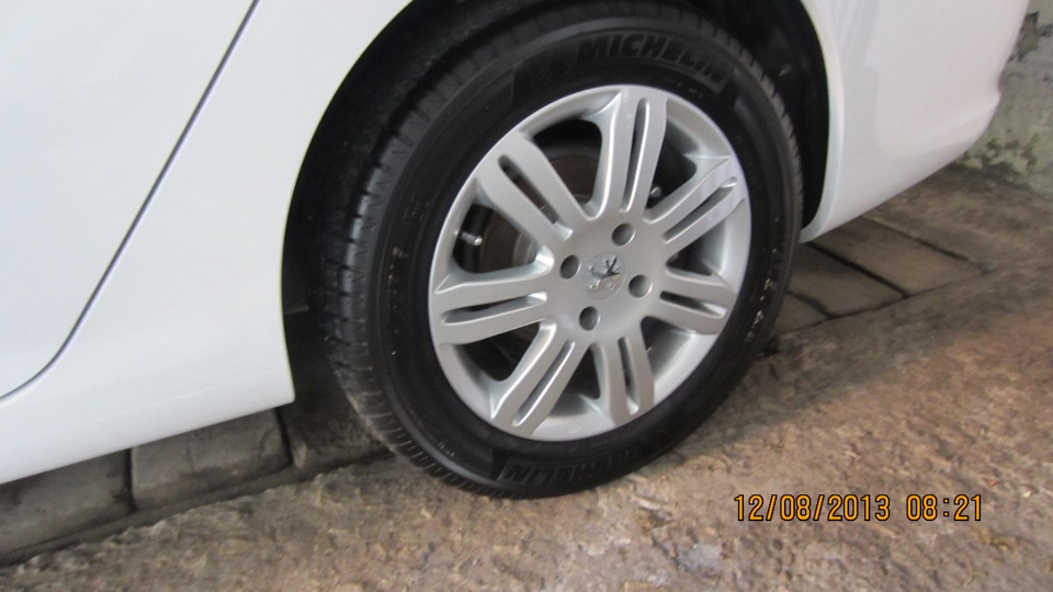 НЕДОригинальные диски Peugeot Osorno R16 — Peugeot 408 (1G), 1,6 л ...