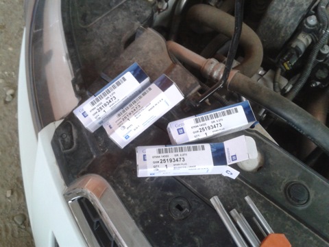 25193473 Свеча зажигания GM | Запчасти на DRIVE2