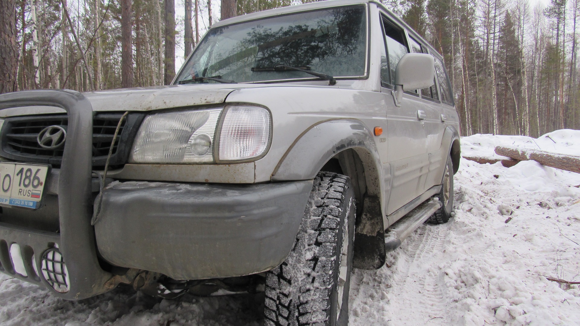 Hyundai Galloper 2.5 дизельный 2002 | PepelatZ на DRIVE2