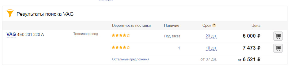 Замена топливного фильтра + топливопровода — Audi A8 (4E), 4,2 л., 2003 ...