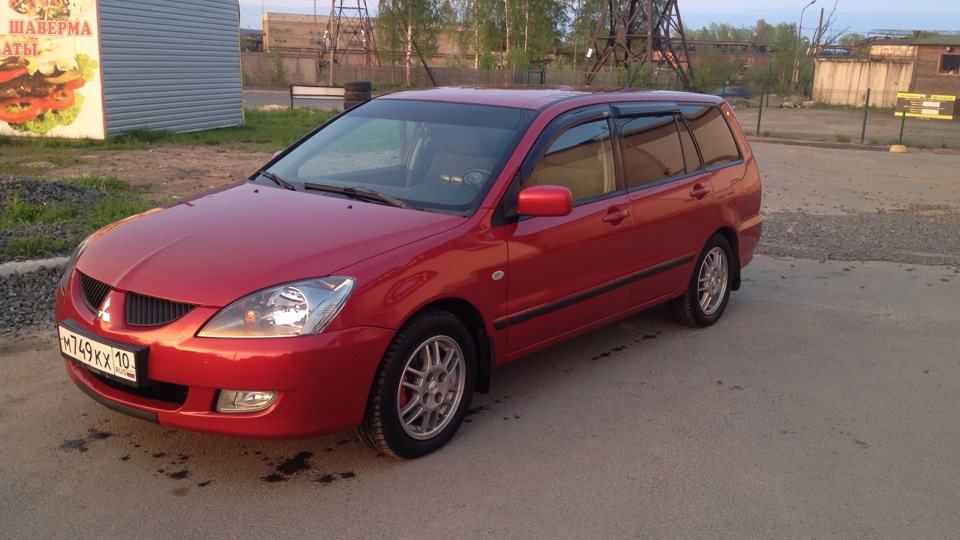 Mitsubishi Lancer IX 1.6 бензиновый 2004 | Red Wagon 1.6 A/T на DRIVE2