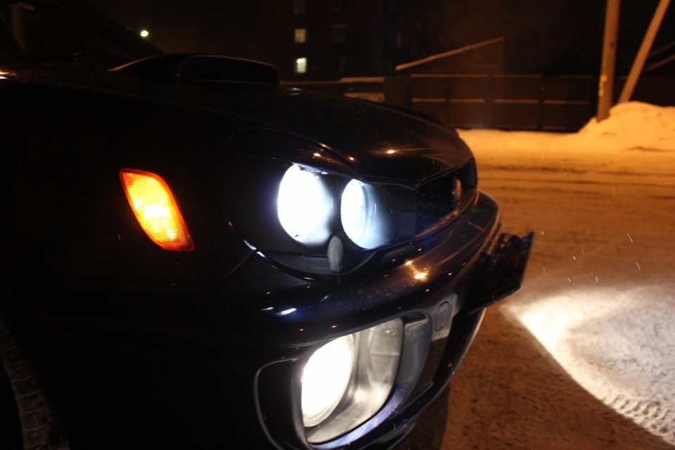 morette + Hella + фото сессия )))) — Subaru Impreza WRX (GD/GG), 2 л ...