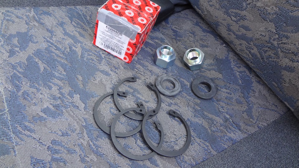 Замена передних ступичных подшипников и развал схождение — Chevrolet ...