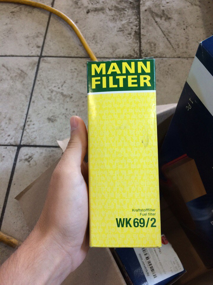 WK692 Топливный фильтр MANN FILTER | Запчасти на DRIVE2